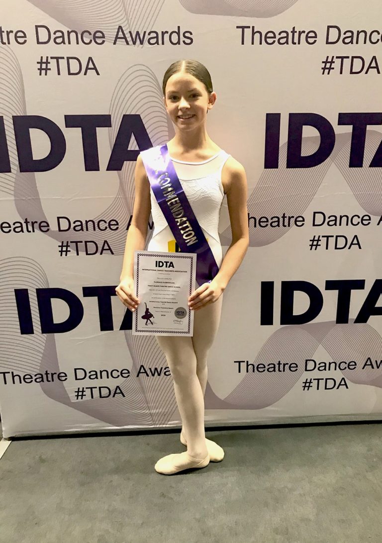 Florence Receives Special Commendation Award! - Tracy Quaife Theatre ...